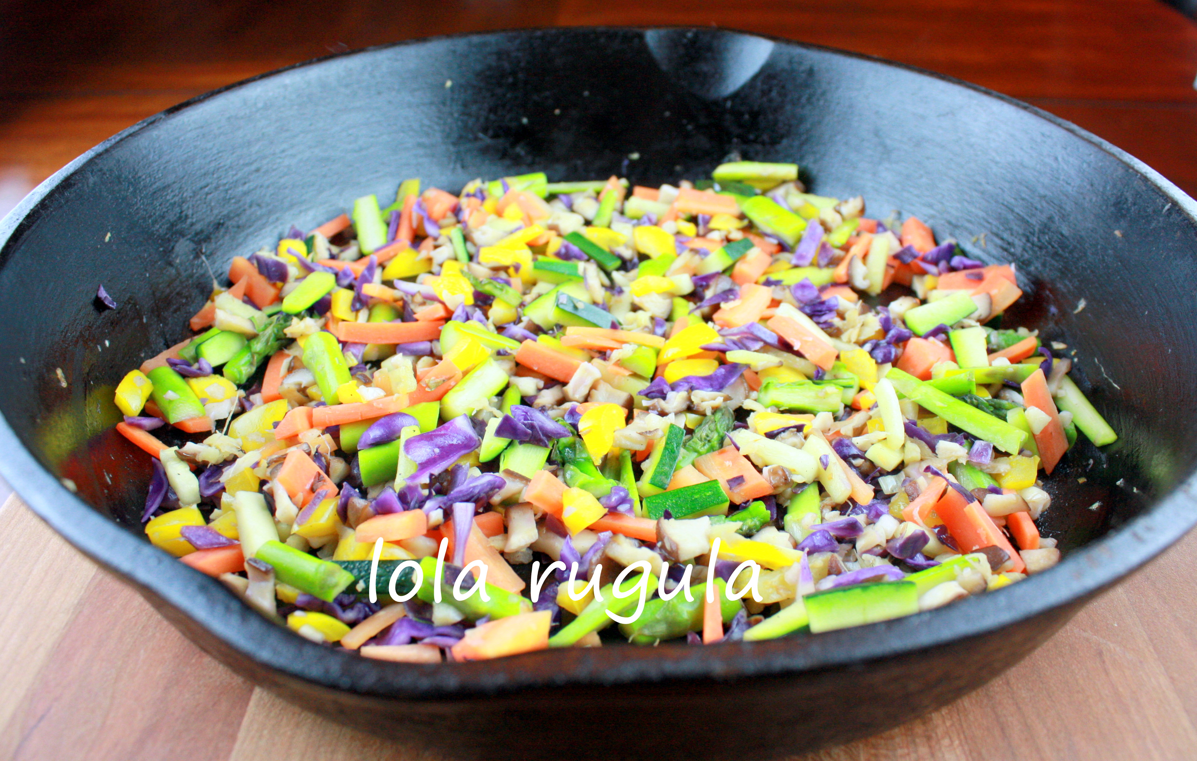 lola rugula vegetables for veggie dumplings – Lola Rugula